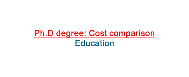 PhD Student Funding Comparison: US, Europe, and India – Academic News ...